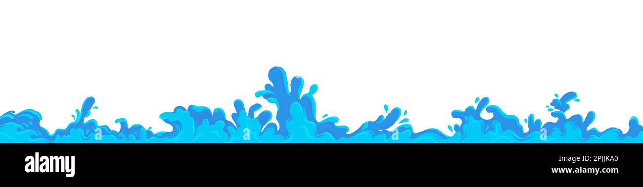 water splashing dry brush stroke background vector illustration Stock ...