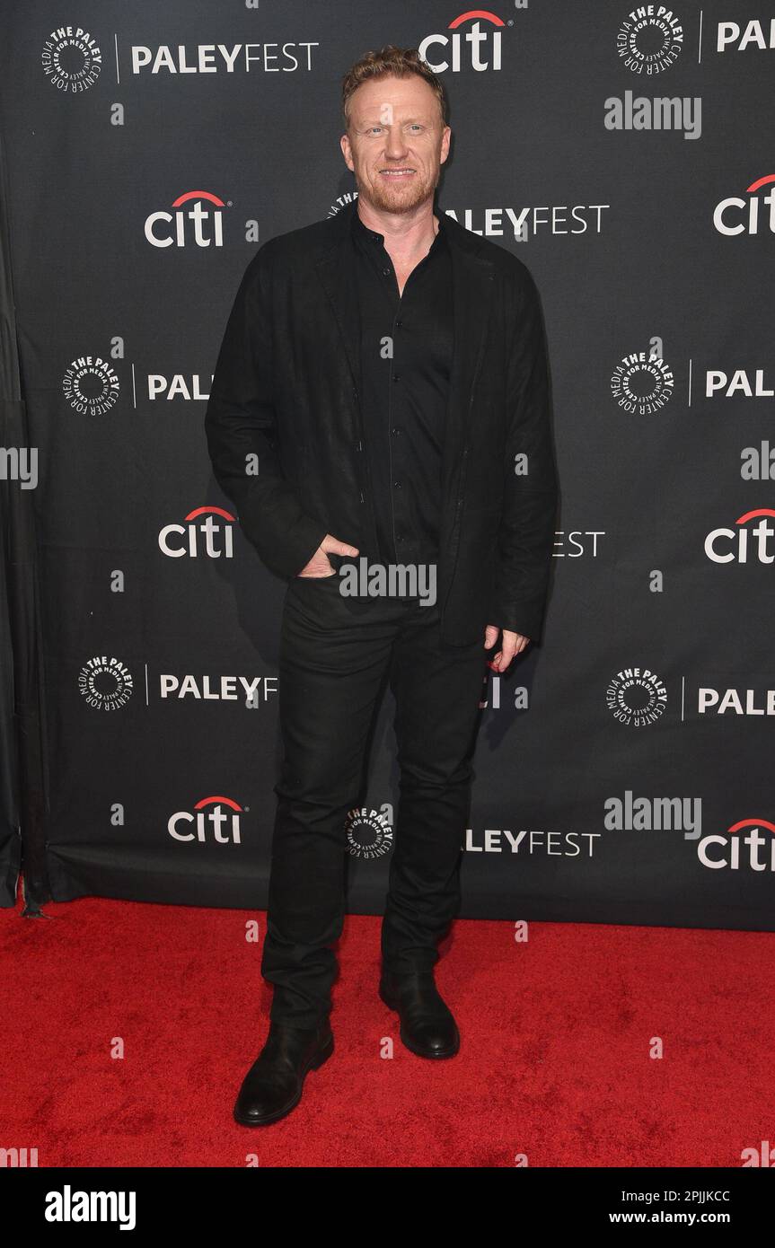Kevin McKidd arrives at a screening of "Grey's Anatomy" during ...