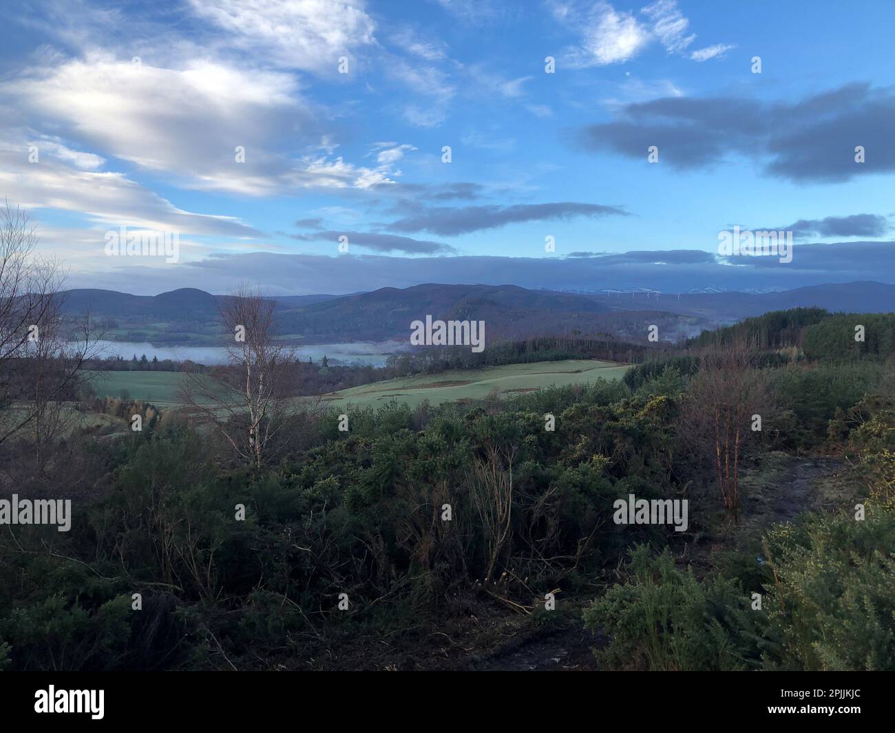 Undated handout photo of Lower Strathconon. Campaigners including a ...