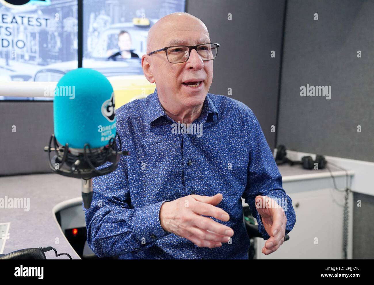 Radio presenter Ken Bruce in the Bauer studios, central London, ahead ...
