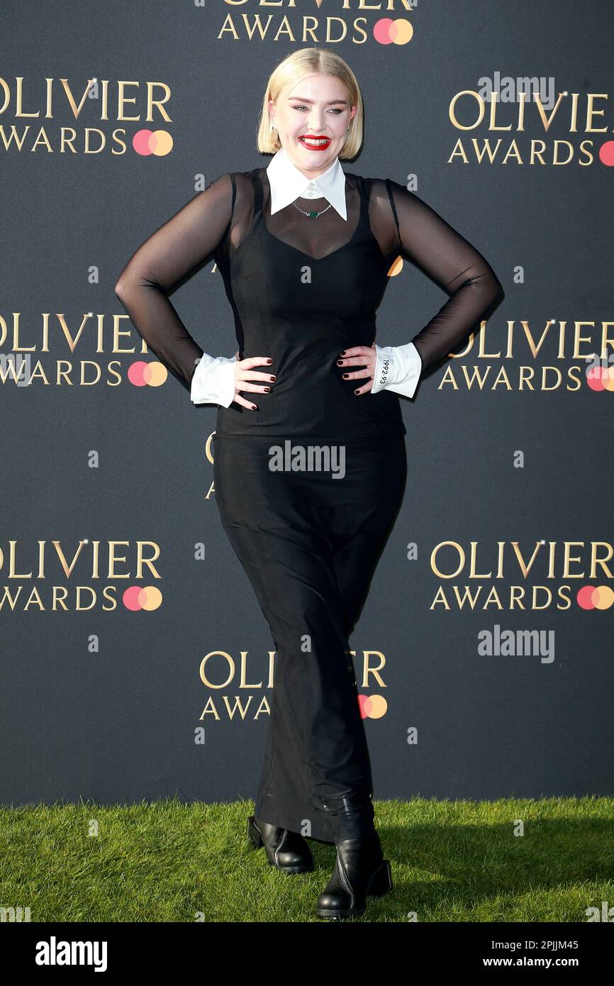 Self Esteem attends the Olivier Awards 2023 at the Royal Albert Hall on ...