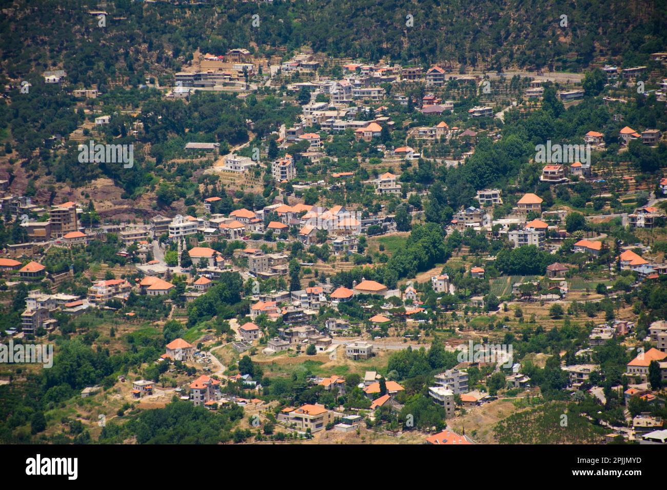 Lebanon mountain village hi-res stock photography and images - Alamy