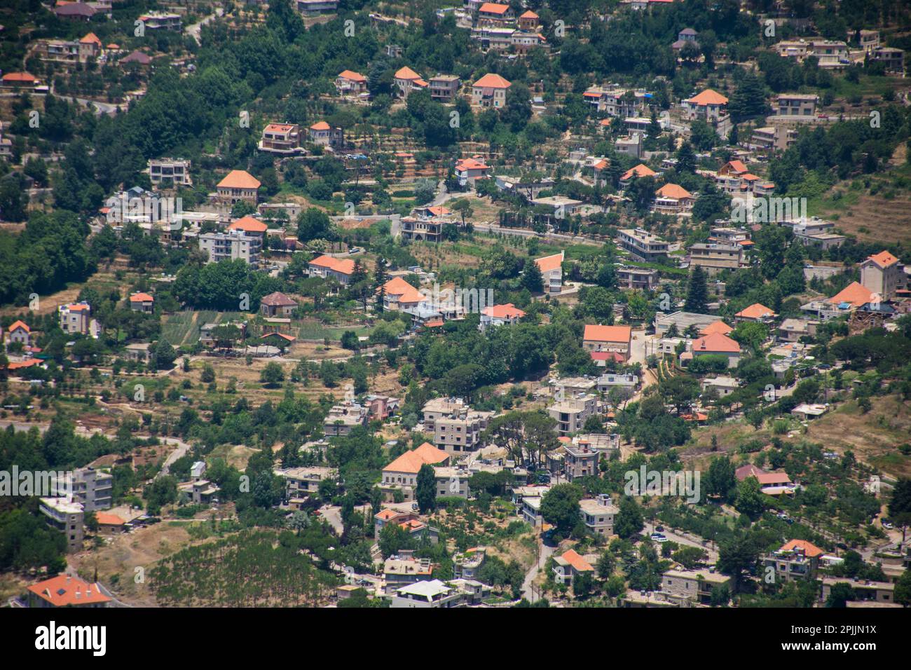 Bteghrine Mount Lebanon Middle East Stock Photo - Alamy