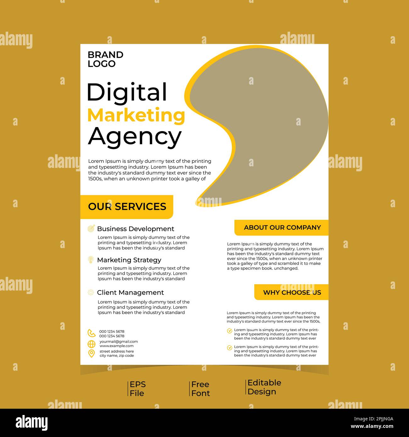 Digital marketing flyer design template Stock Vector Image & Art - Alamy Digital marketing flyer design template Stock Vector Image & Art - Alamy