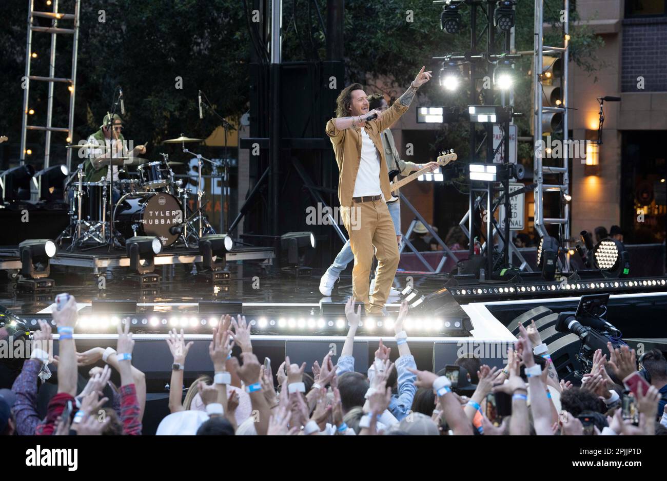 Austin Texas USA, March 29 2023: Country singer-songwriter TYLER ...