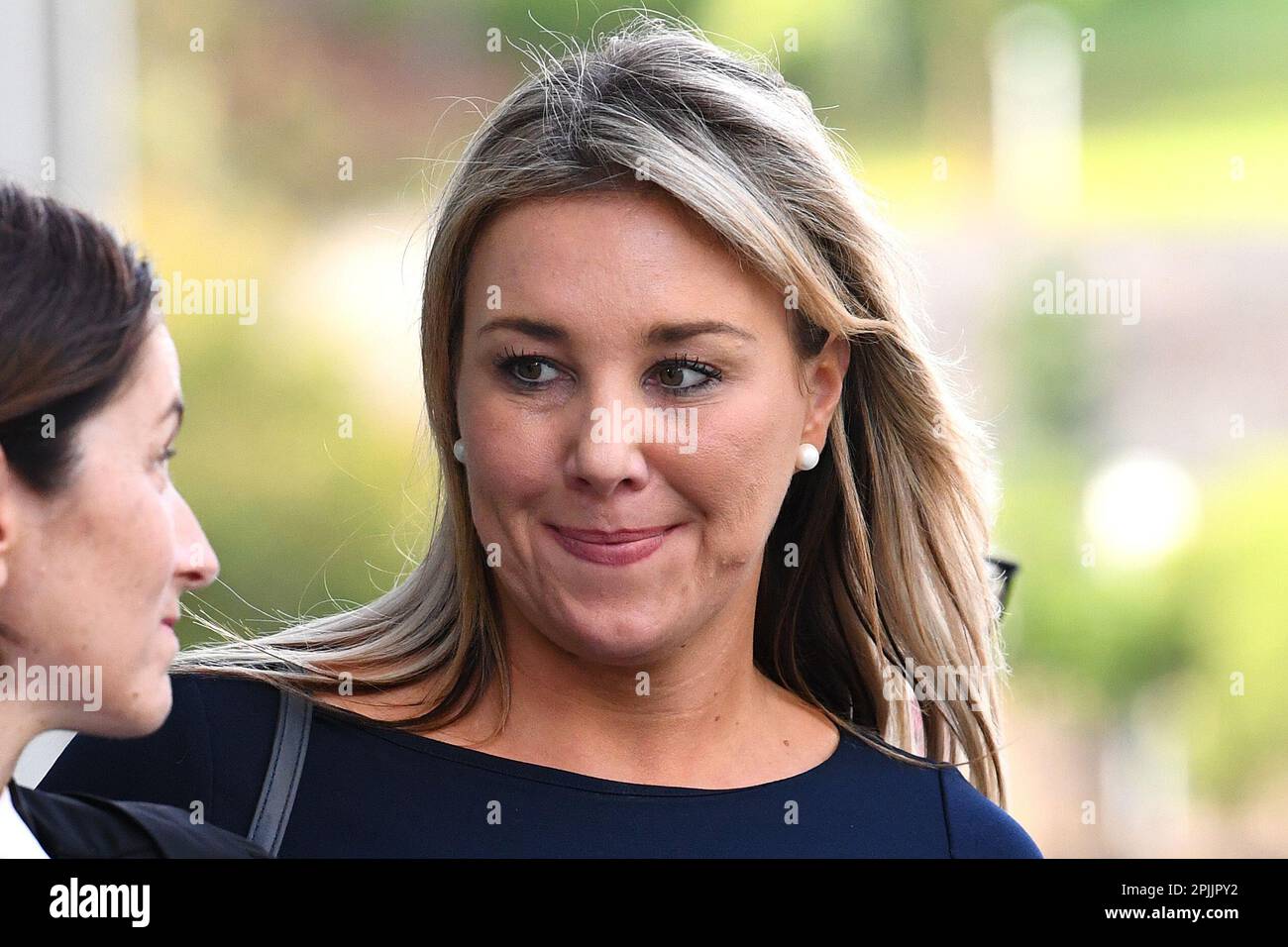 Christie Lee Kennedy leaves the Brisbane District Court in Brisbane ...