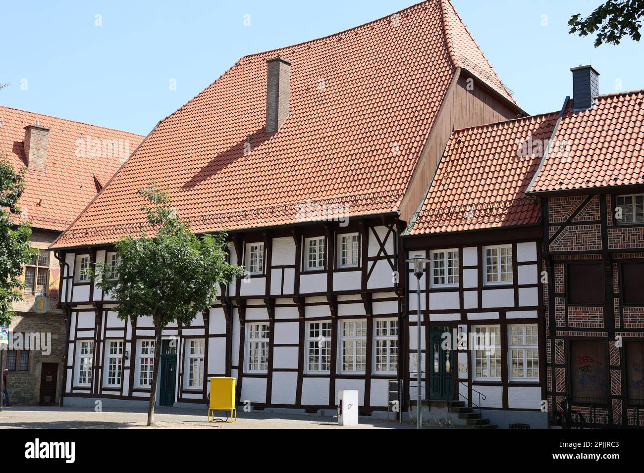 Impressionen aus der Historischen Altstadt von Werne in Nordrhein ...