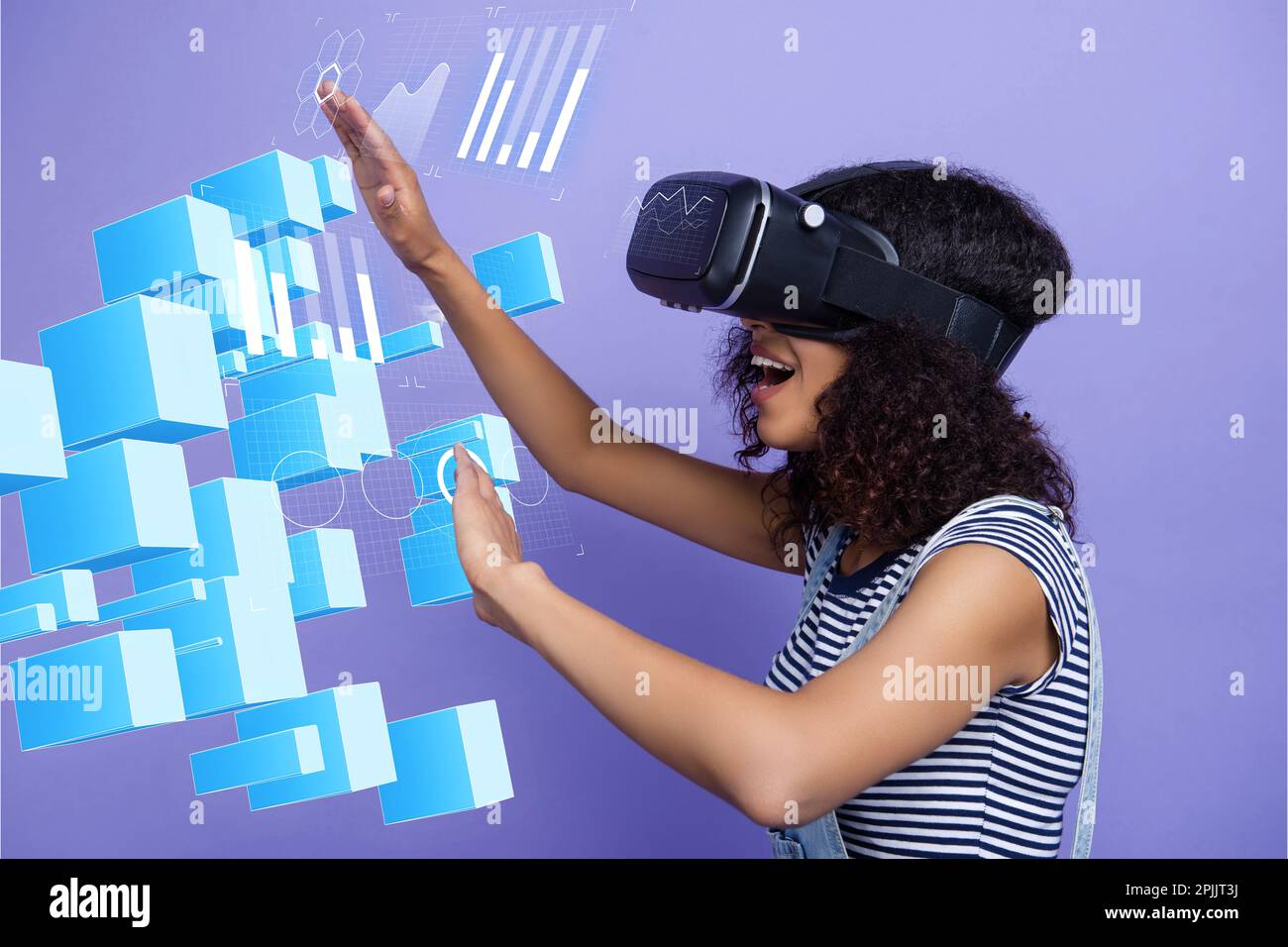 3d holographic display system hi-res stock photography and images - Alamy