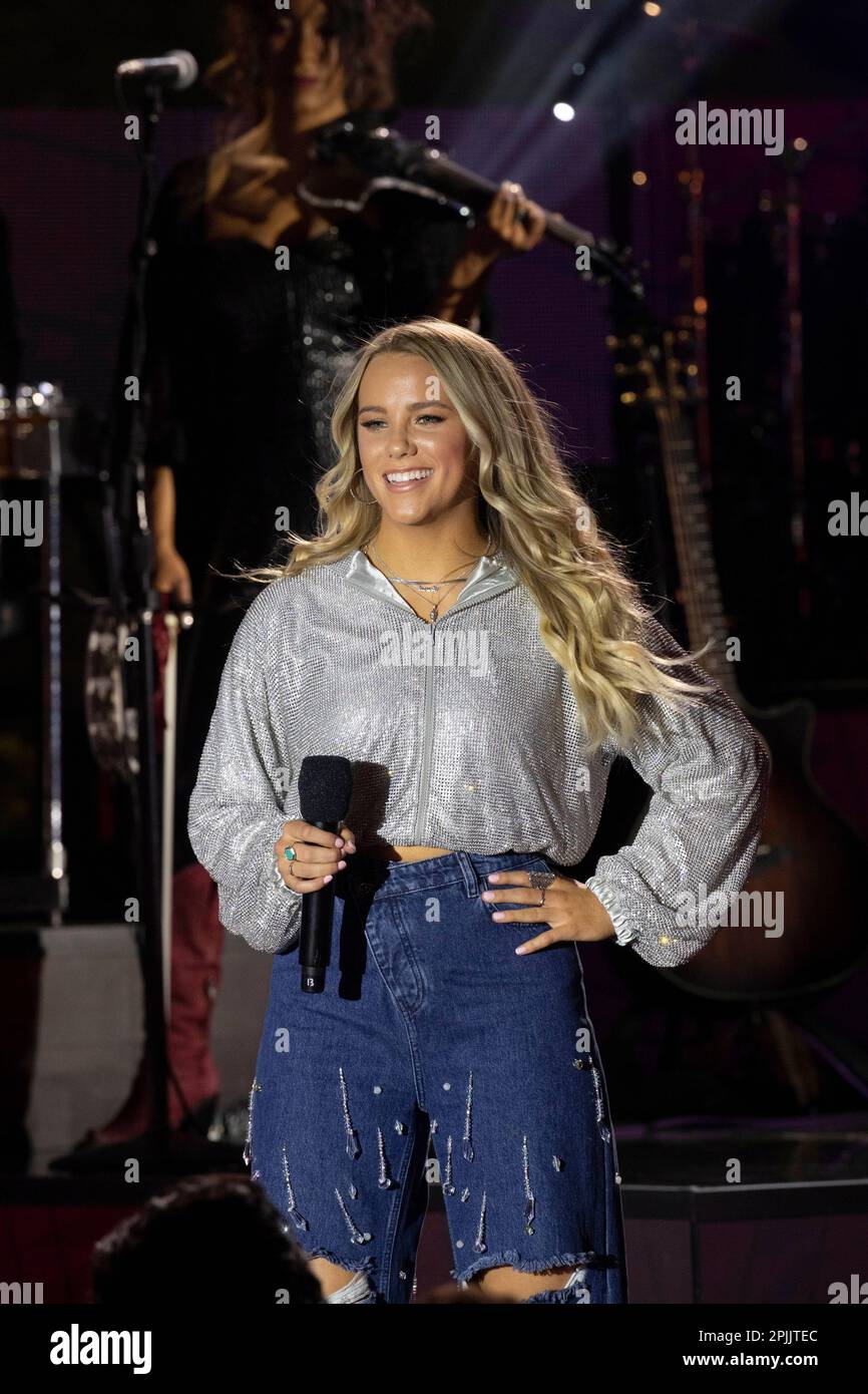 Austin Texas USA, April 1 2023, Country singer and Arizona native AVERY ...