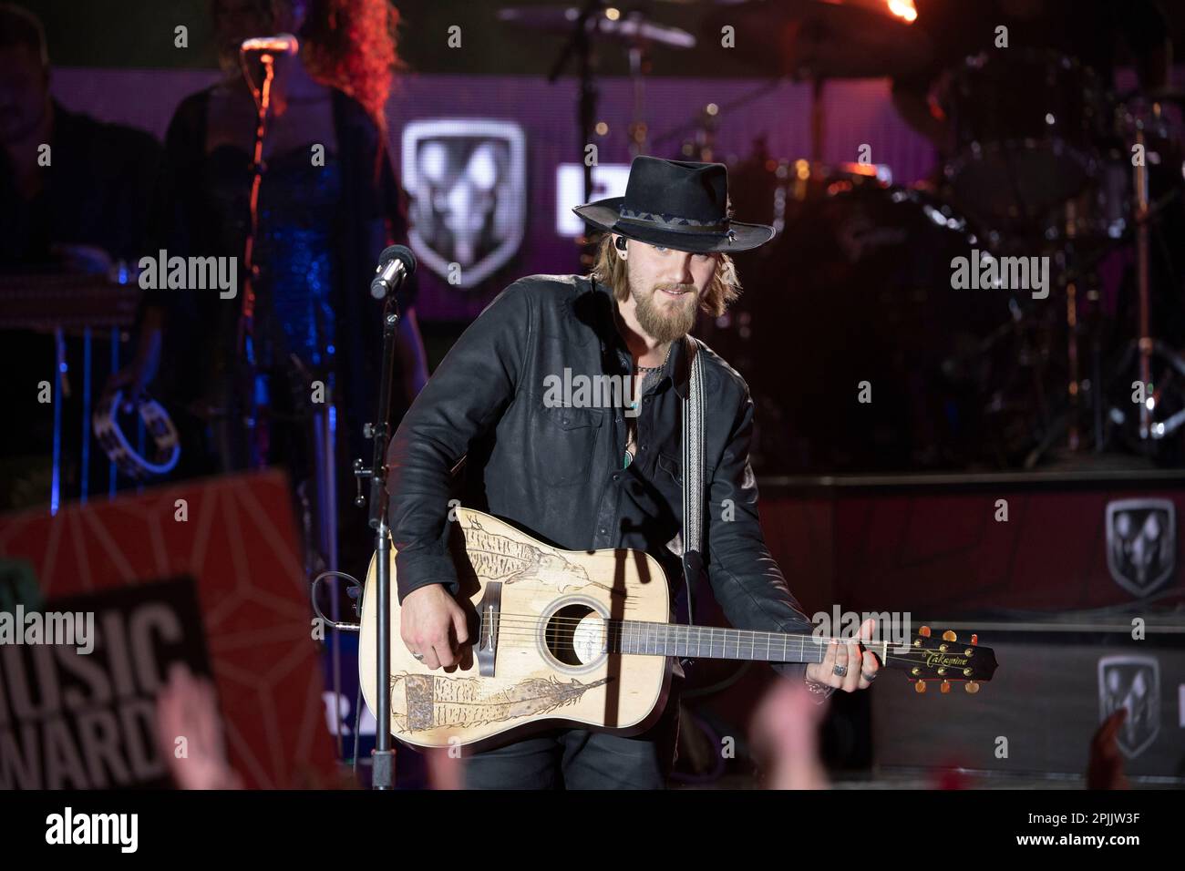 Austin Texas USA, April 1 2023: Country singer-songwriter and Maryland ...