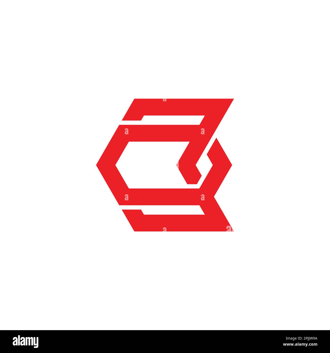 letter ok linked overlap line logo vector Stock Vector Image & Art - Alamy