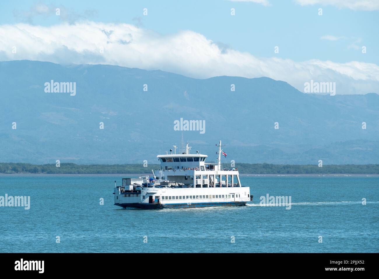 Puntarenas, Costa Rica - December 26, 2022: The San Lucas 2 ferry ...