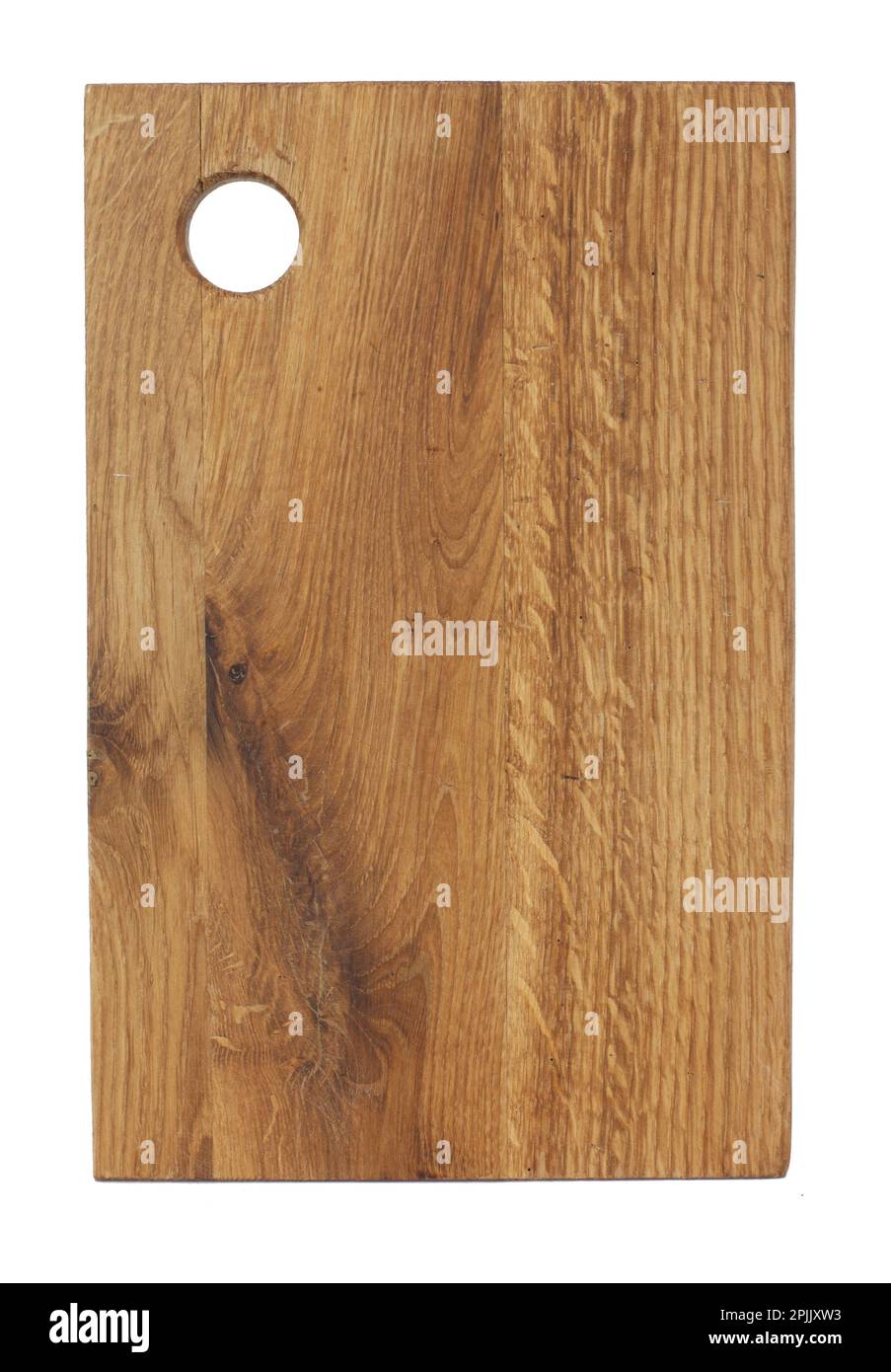 Wooden rectangular board for cutting and cooking food. Board with hole ...