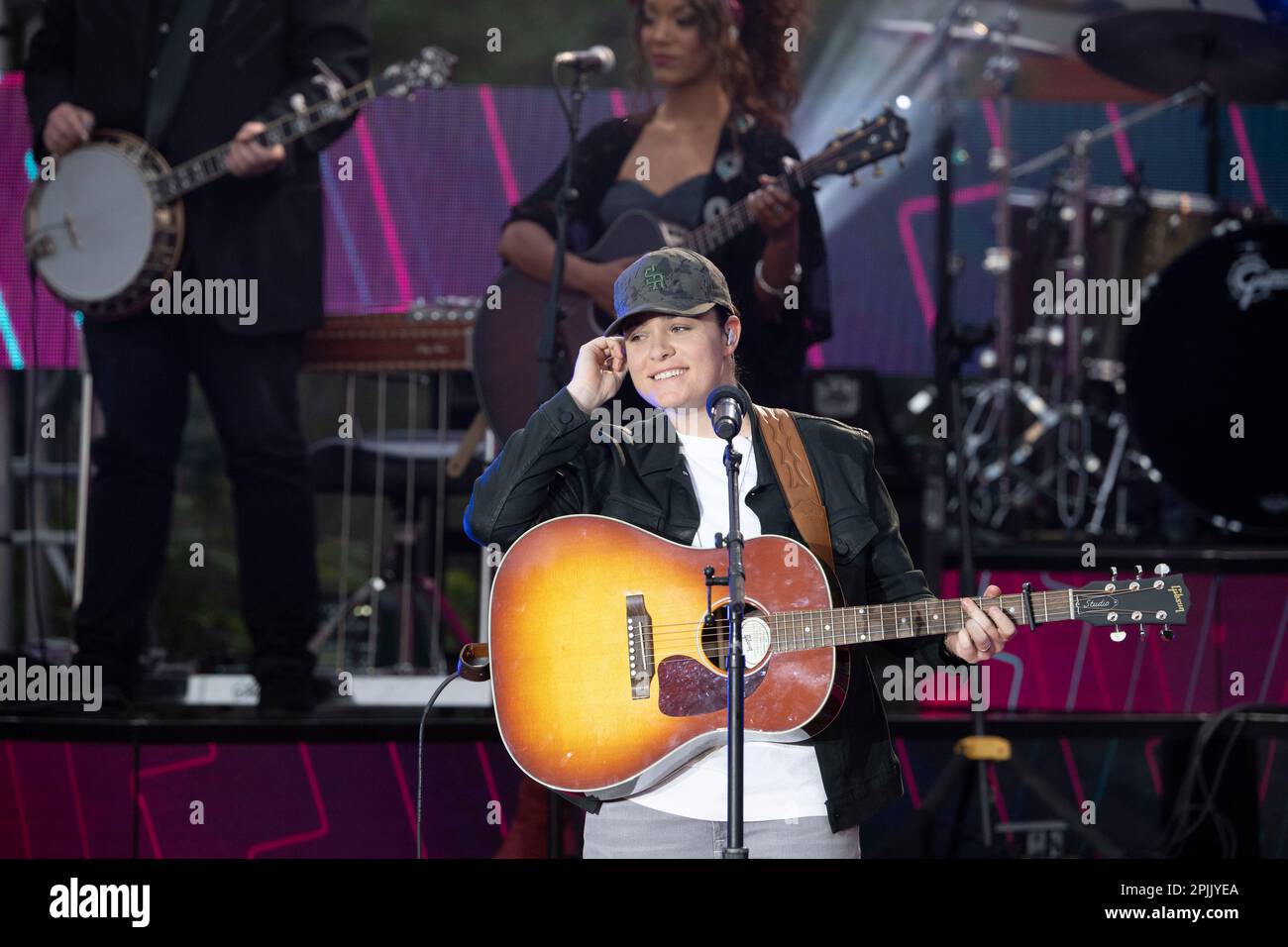 Austin Texas USA, April 1 2023: Country singer LILY ROSE performs ...