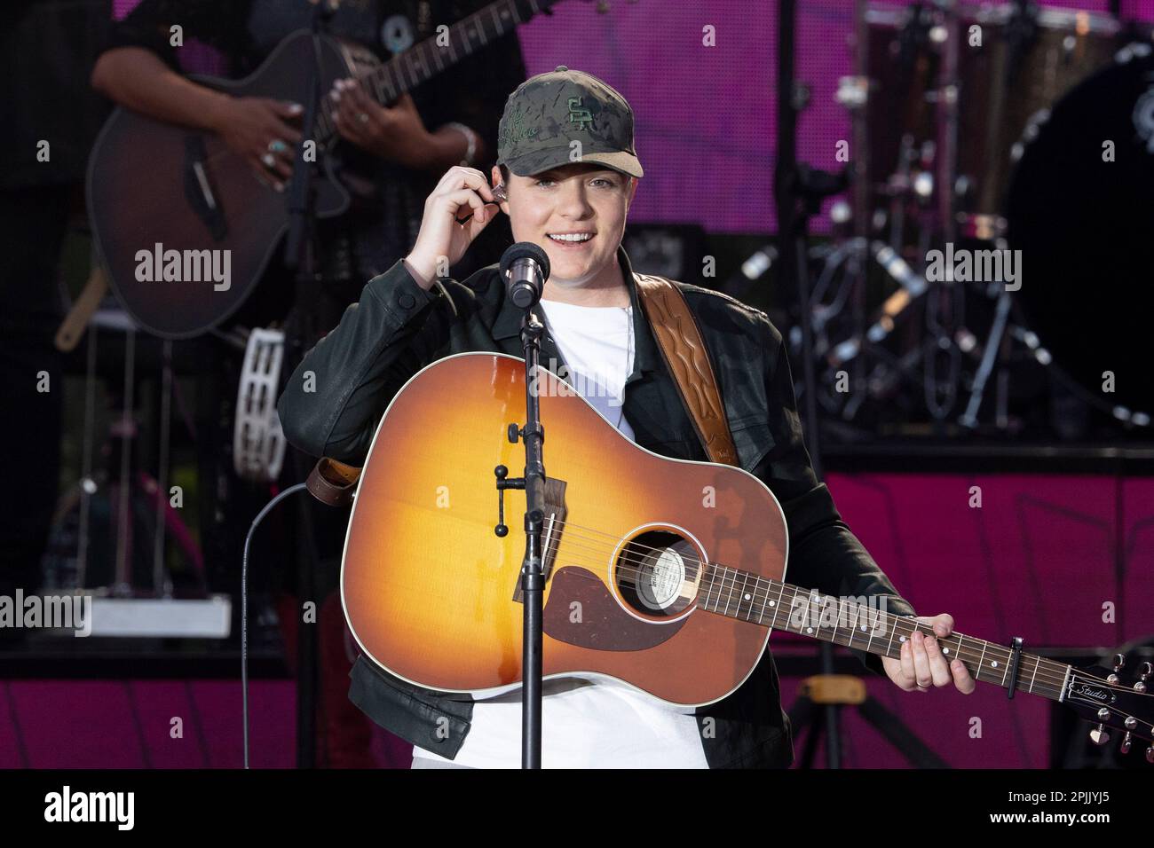 Austin Texas USA, April 1 2023: Country singer LILY ROSE performs ...