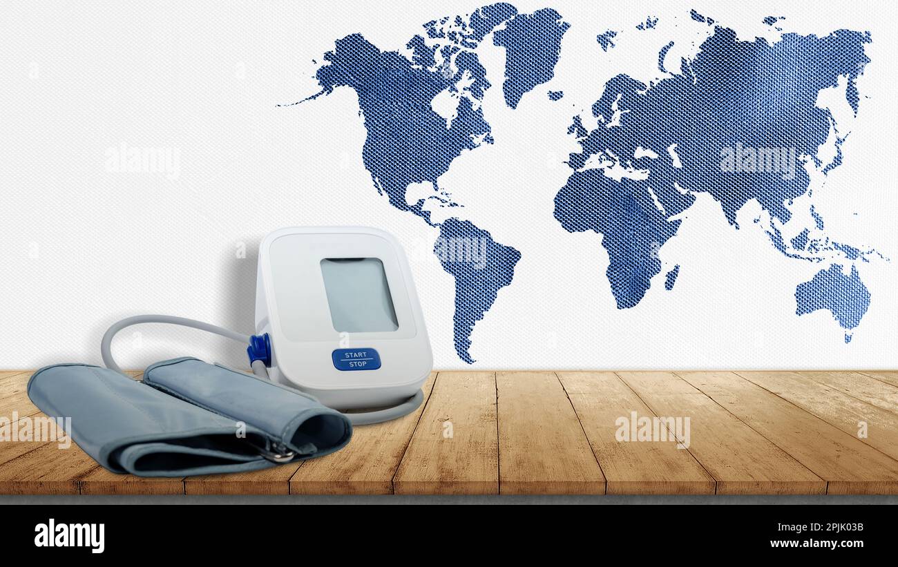 Measuring blood pressure world hi-res stock photography and images - Alamy