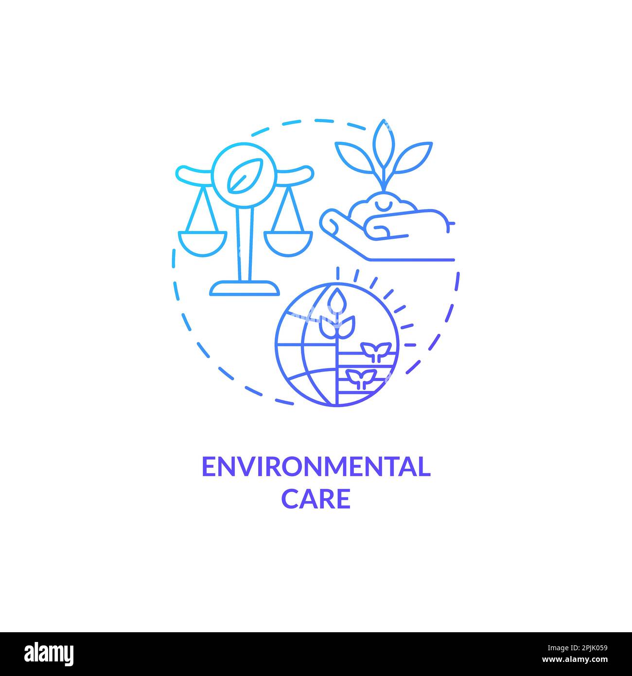 Environmental care blue gradient concept icon Stock Vector Image & Art ... Environmental care blue gradient concept icon Stock Vector Image & Art ...