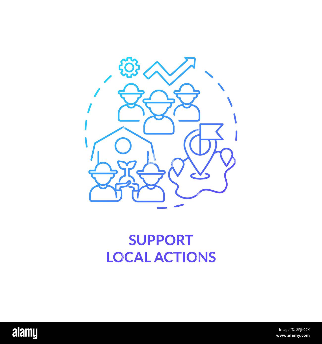 Rdp circle logo Stock Vector Images - Alamy