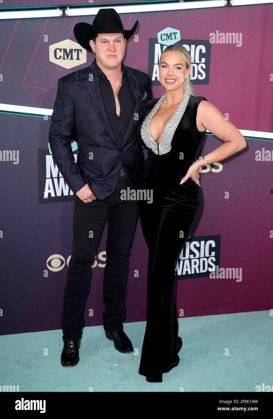 Abbey Cone arriving at the 2023 CMT Music Awards held at the Moody ...