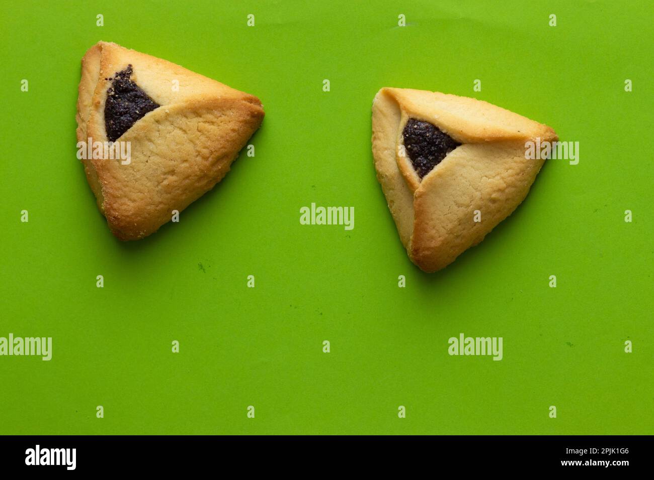 Haman ears - Jewish dish made from crispy dough stuffed with poppy ...