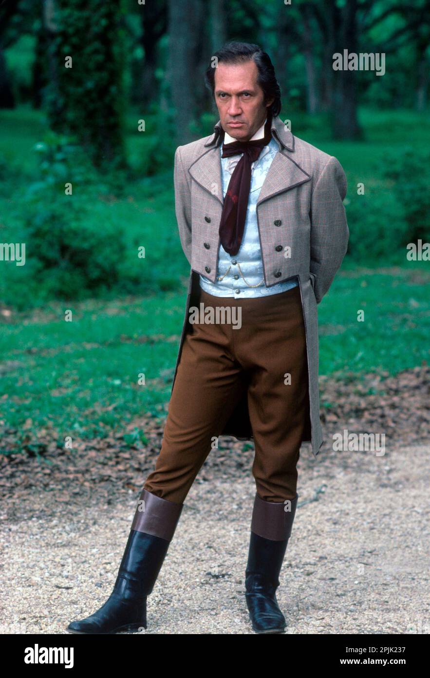 DAVID CARRADINE in NORTH AND SOUTH (1985), directed by RICHARD T ...