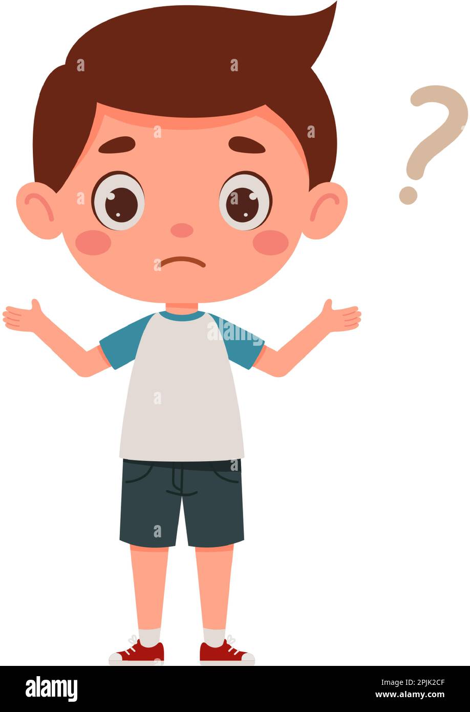 Kid Confused Clipart