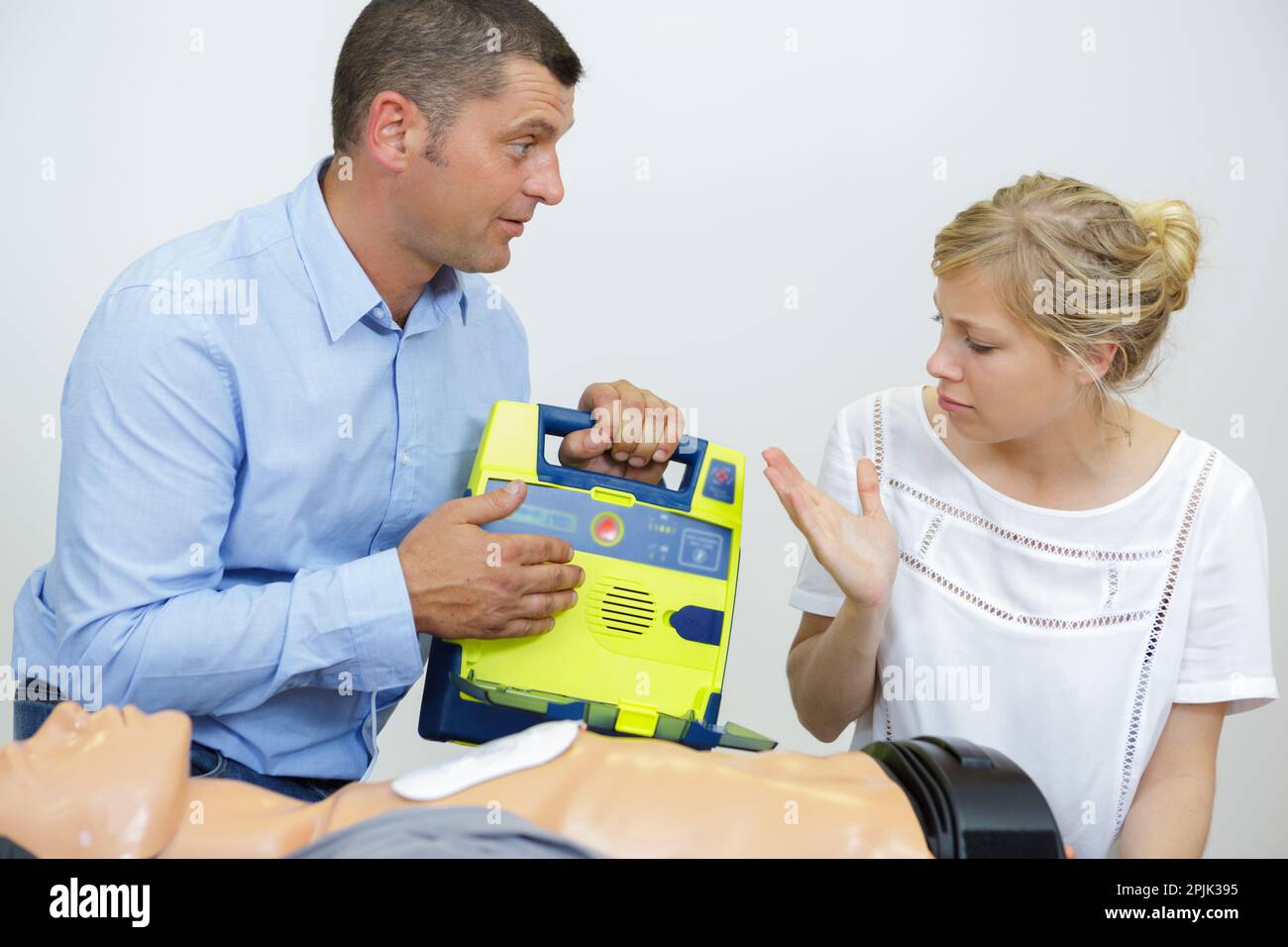 Cardiopulmonary resuscitation woman hi-res stock photography and images ...
