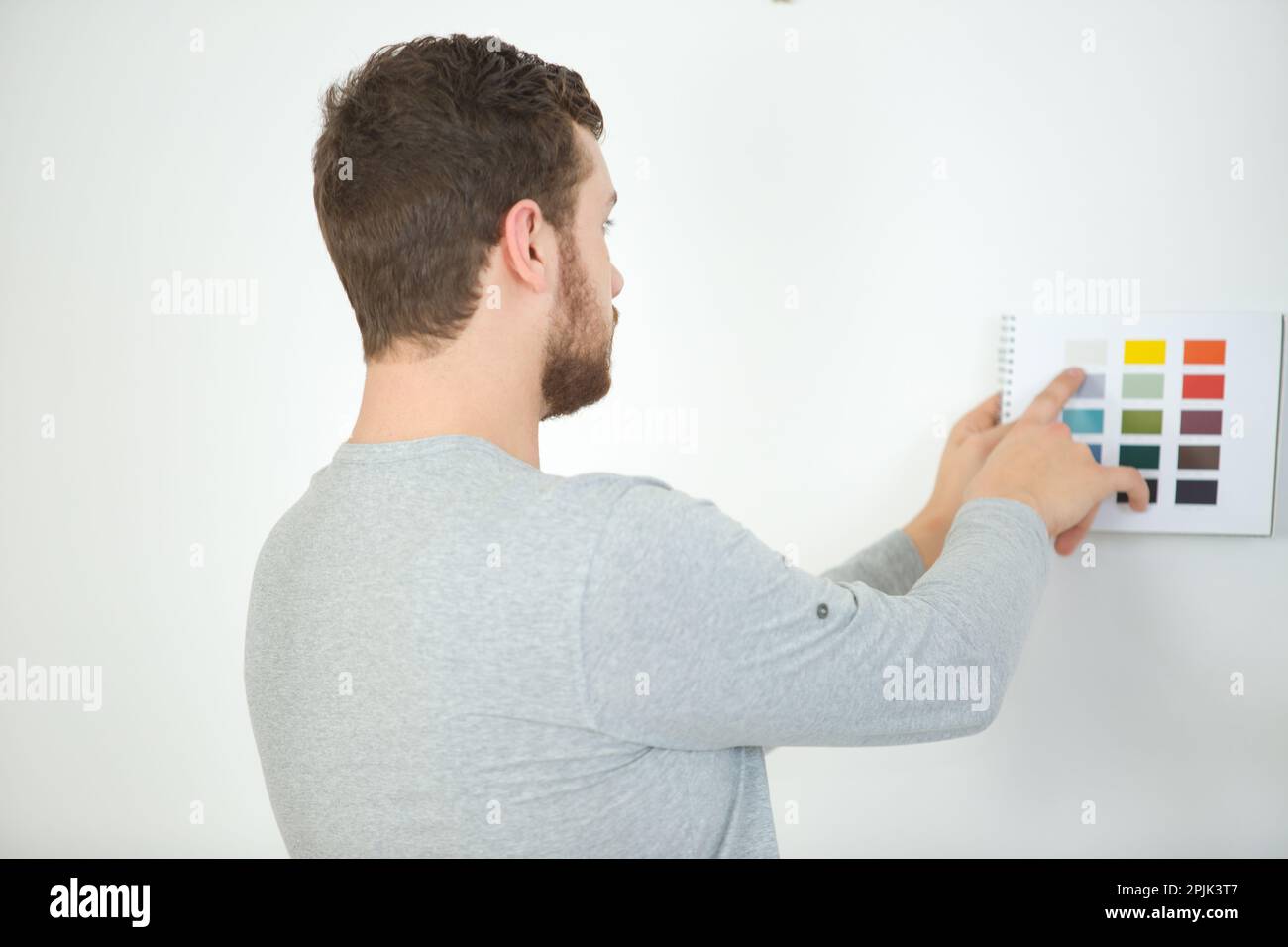 colored palette guide for design work Stock Photo - Alamy