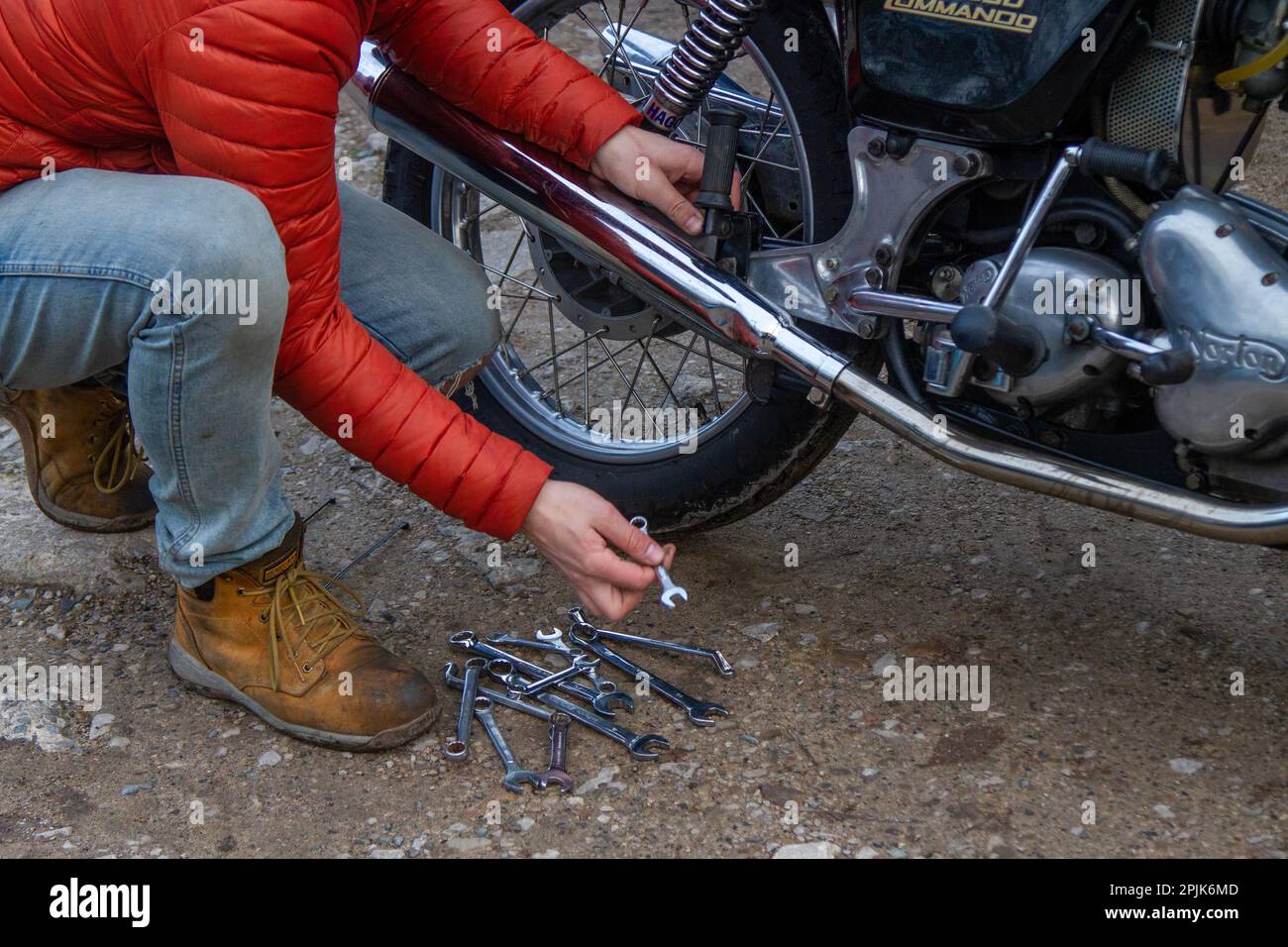 Parallel twin motors hi-res stock photography and images - Alamy