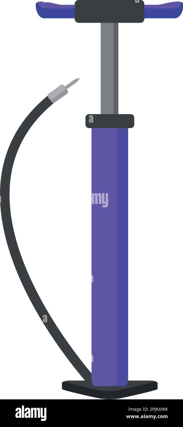 Bike air pump icon cartoon vector. Sport cyclist Stock Vector Image ...