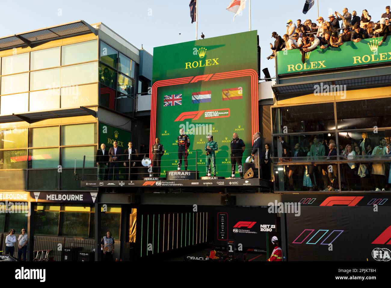 Lewis hamilton 2023 podium hi-res stock photography and images - Alamy