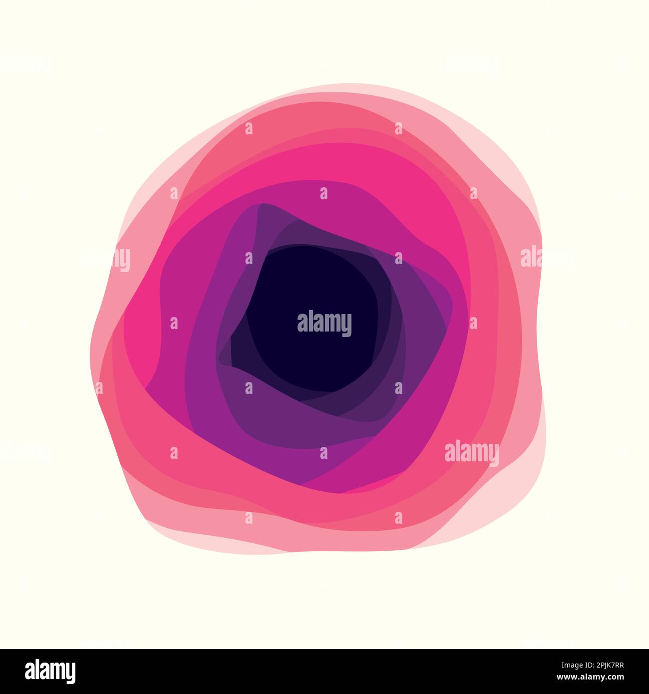 Abstract tunnel view Stock Vector Images - Alamy