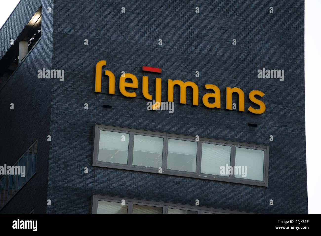ROSMALEN - Logo of Heijmans. The construction company is celebrating ...