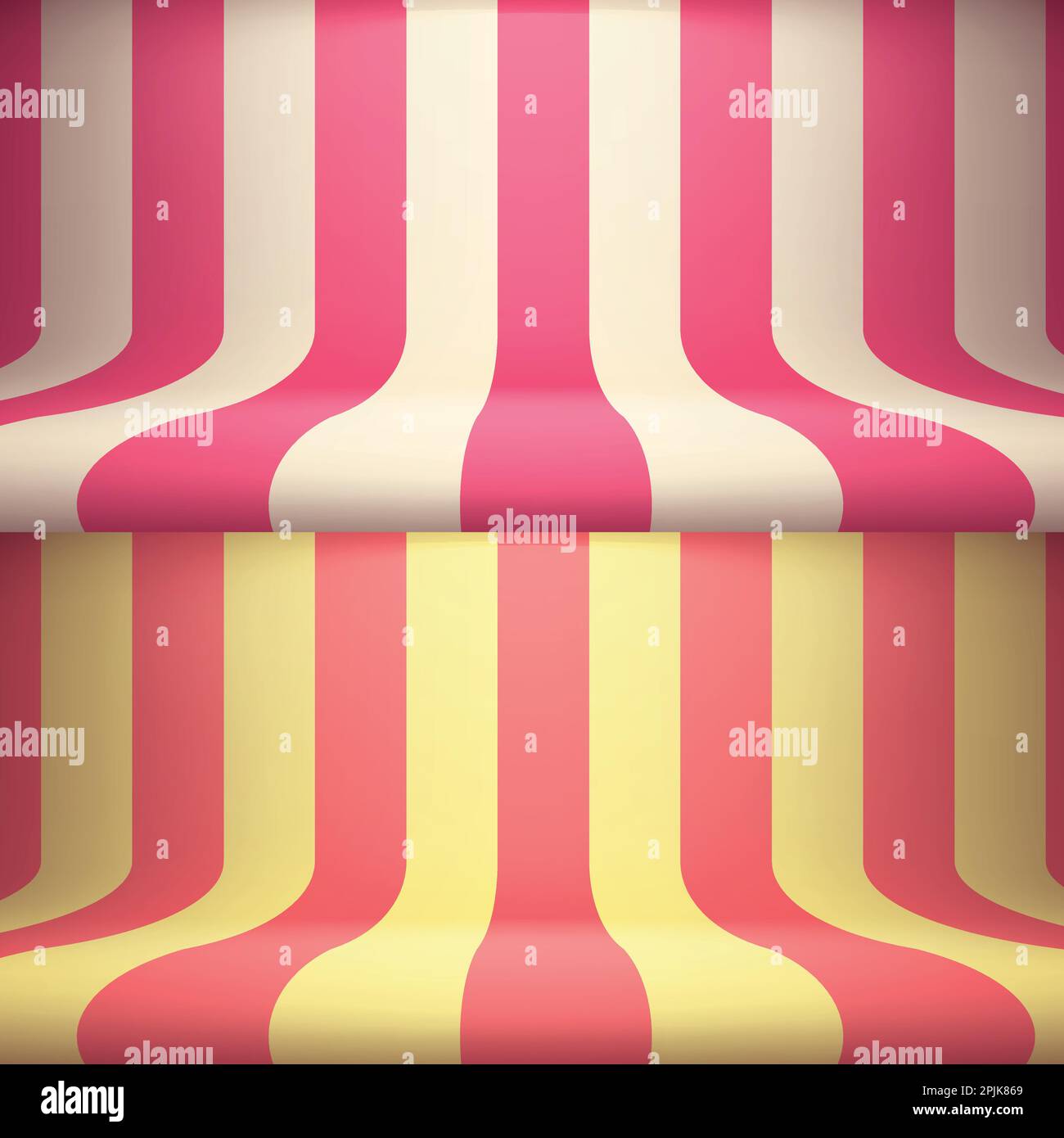 holiday color stripped warp backgrounds in set Stock Vector Image & Art ...