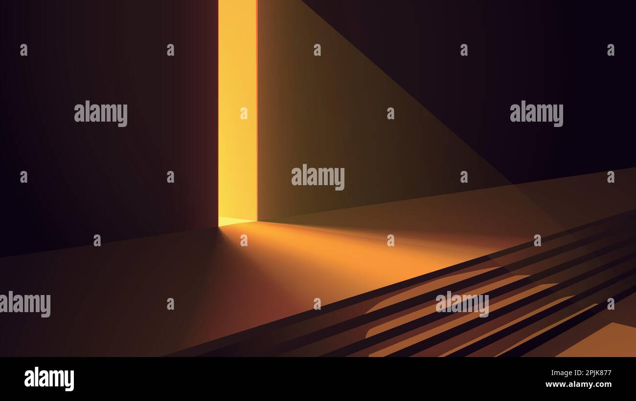 Light beam door Stock Vector Images - Alamy