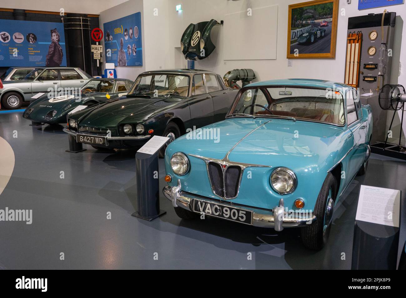 Rover and Rover BRM gas turbine cars at the British Motor Heritage ...