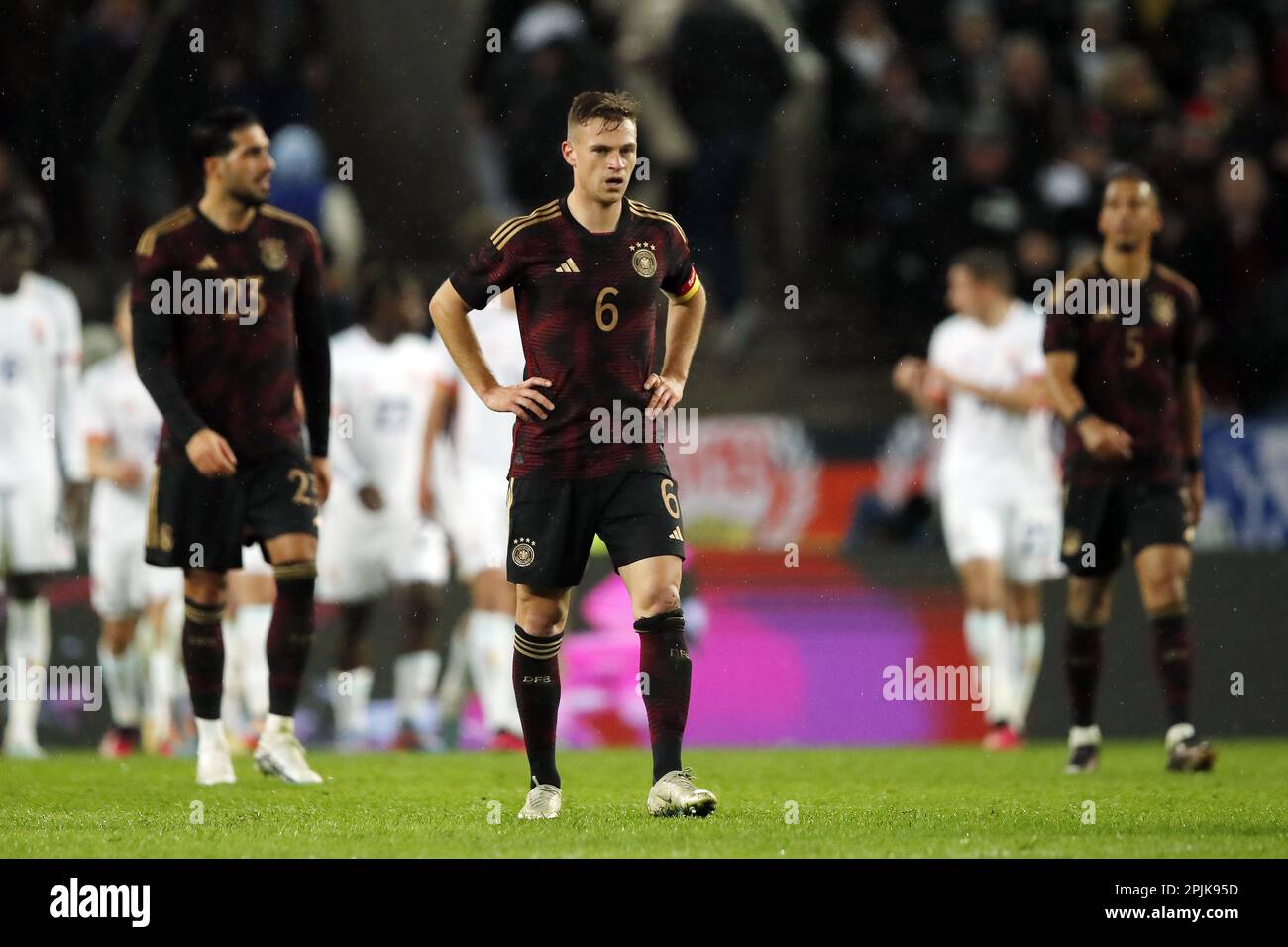 COLOGNE - (lr) Emre Can of Germany, Joshua Kimmich of Germany, Thilo ...
