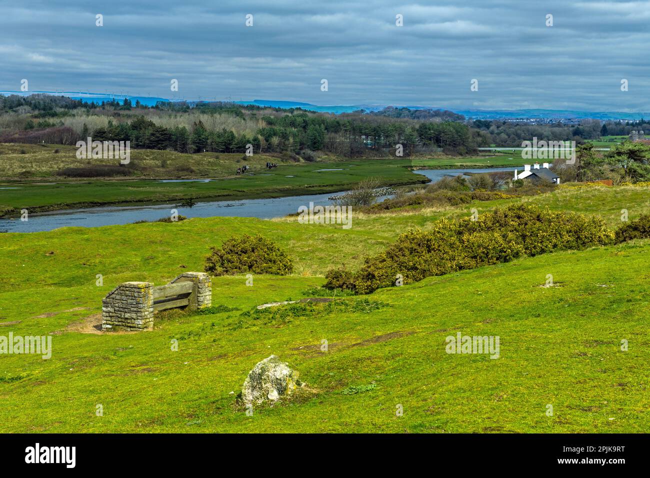 River ogmore hills hi-res stock photography and images - Alamy