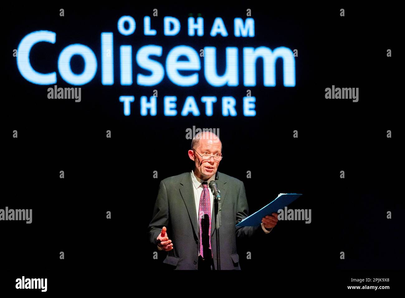Oldham Coliseum Theatre final show - 31st March 2023. Ex artistic ...