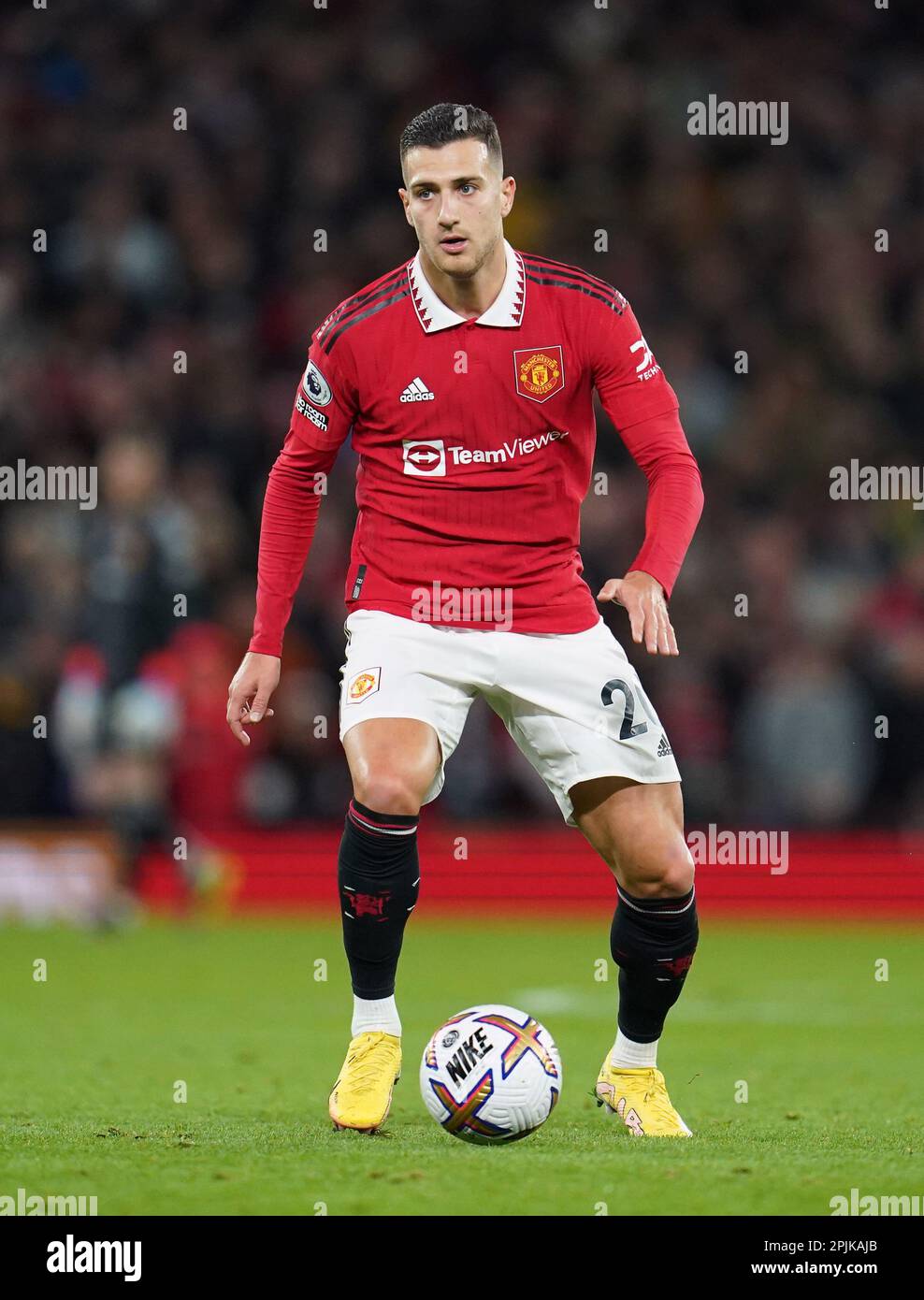 File photo dated 19-10-2022 of Manchester United's Diogo Dalot who has ...