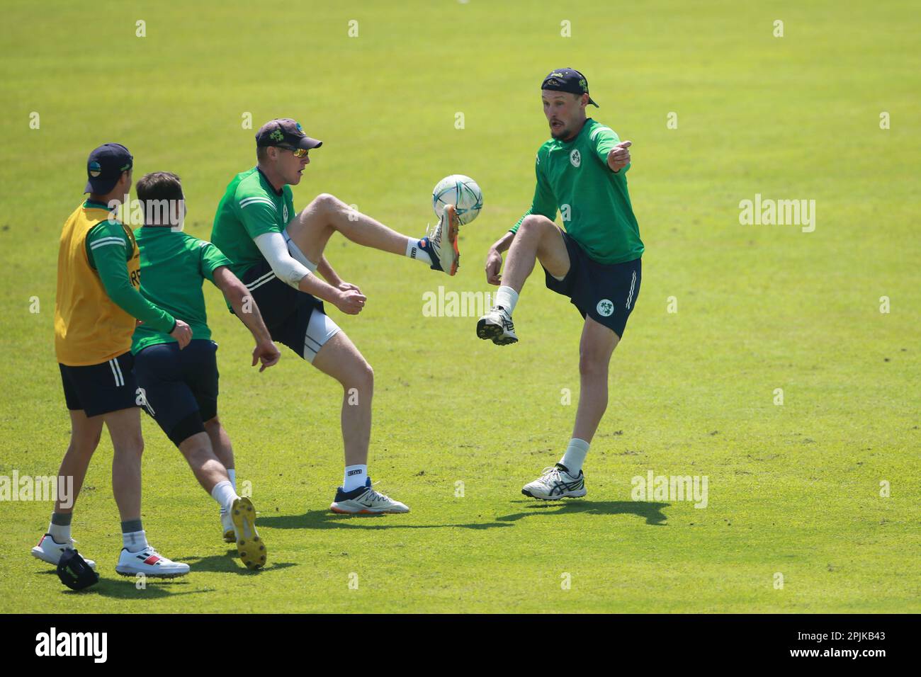 Ireland Test Cricket Team attends practice session ahead oif their ...