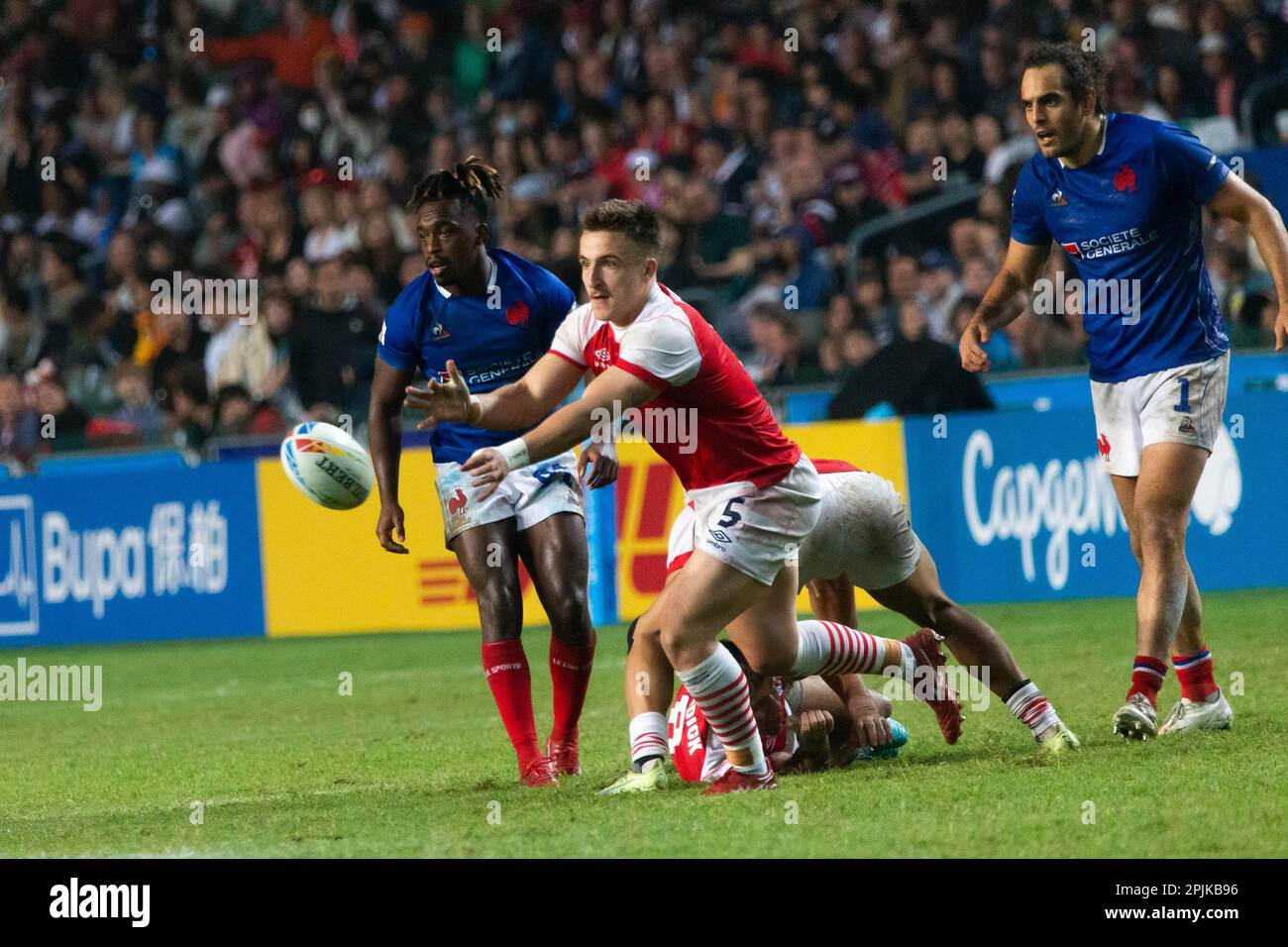 Hong Kong, China. 02nd Apr, 2023. Ross McCann (#5) of Team Great ...