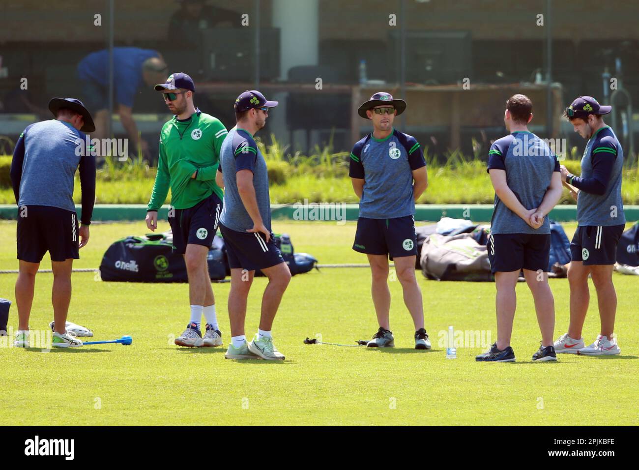 Ireland Test Cricket Team attends practice session ahead oif their ...