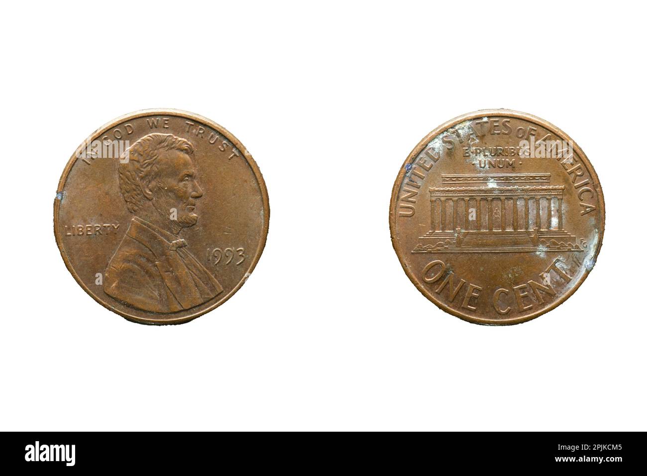 Penny Front And Back Clipart