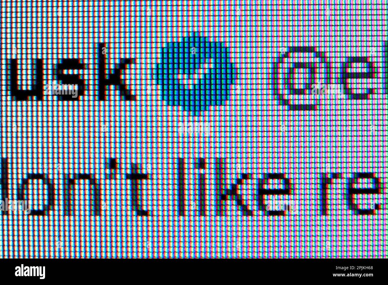 Brunswick, Germany. 02nd Apr, 2023. A blue checkmark verifies E. Musk's ...