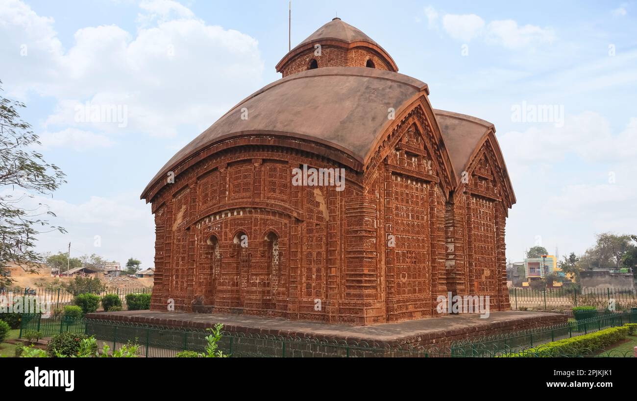 View of Jor Bangla Temple Also Known as Keshta Rai Temple, Bishnupur ...