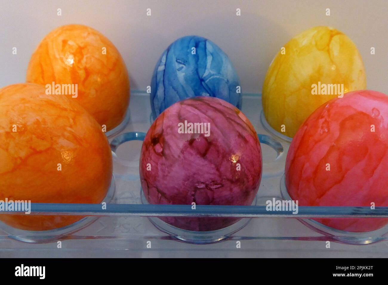 bunte Eier / farbenfroh / bemalt / Ostern / Ostereier egg / eggs ...