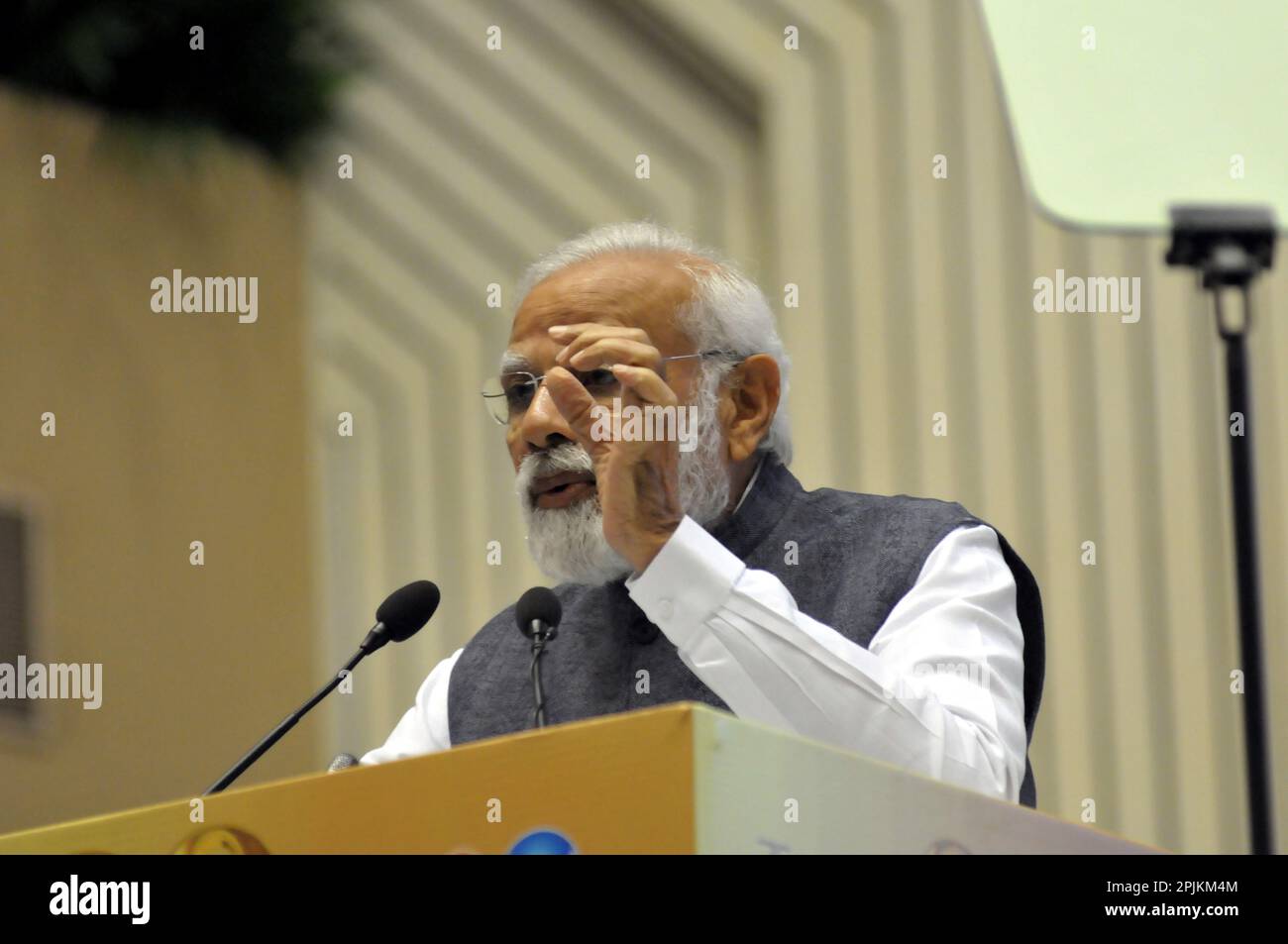 April 3, 2023, New Delhi, Delhi, India: Prime Minister Narendra Modi ...