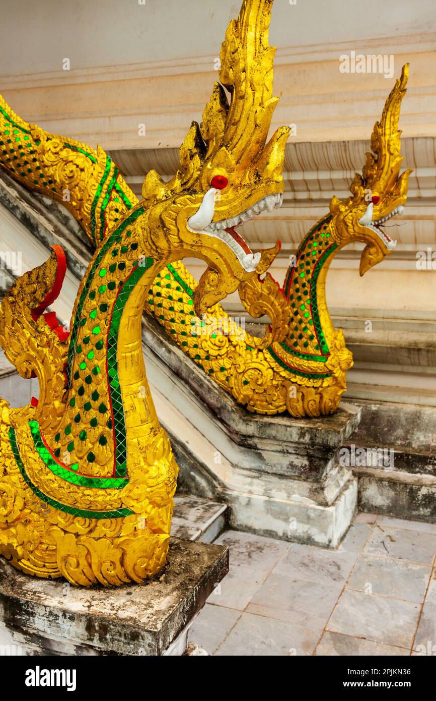 Laos, Luang Prabang. Haw Pha Bang, royal temple on the grounds of the ...