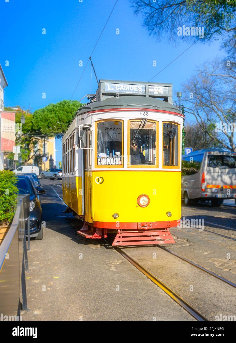 View traditional lisbon tram hi-res stock photography and images - Alamy
